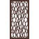OUTDECO 4 ft. H x 2 ft. W Leafstream Fence Panel | Wayfair