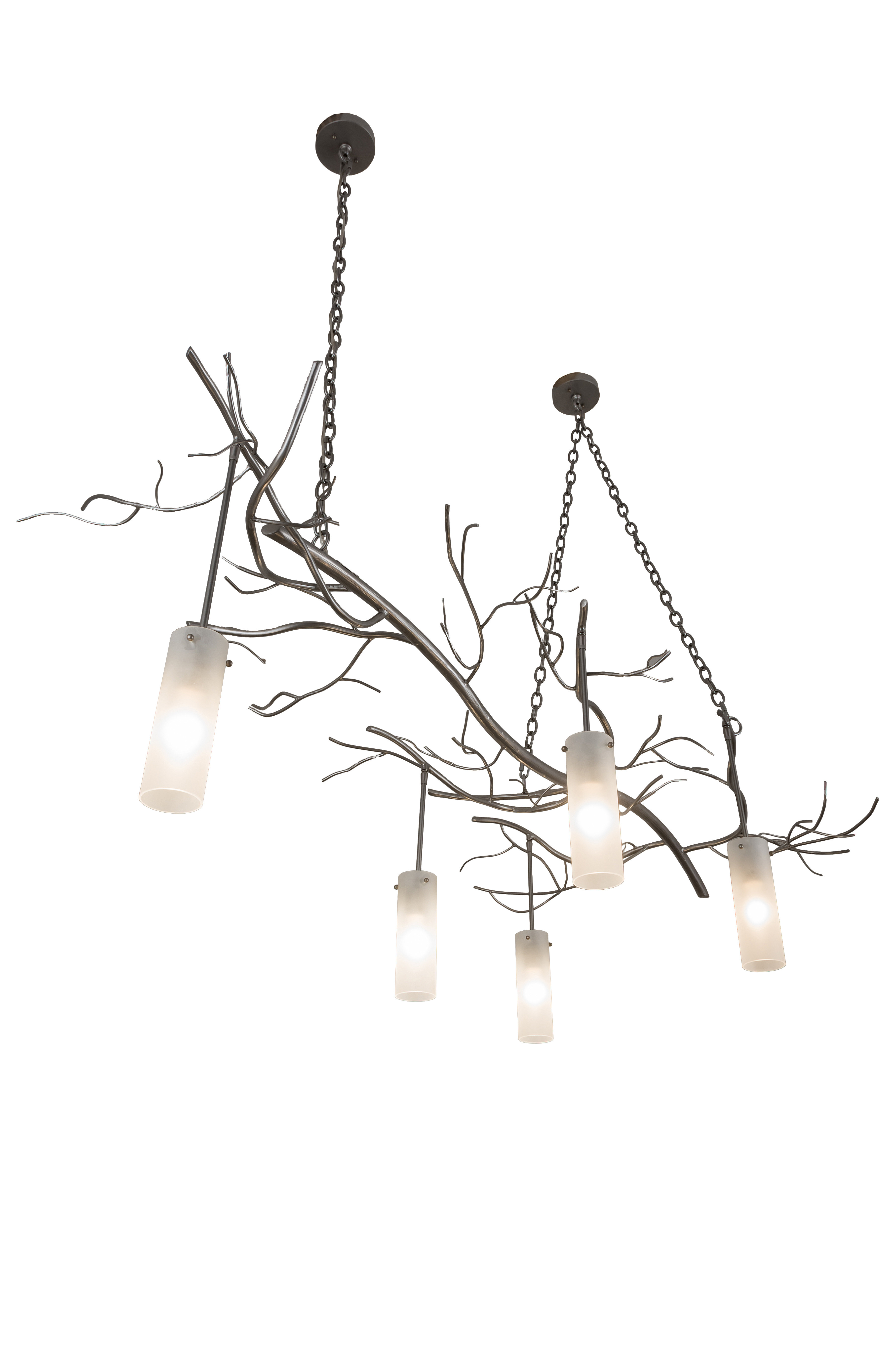 Loon Peak® Deronne 5 - Light Dimmable Modern Linear Chandelier | Wayfair