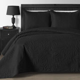 Black Quilts, Coverlets, & Sets | Free Shipping Over $35 | Wayfair
