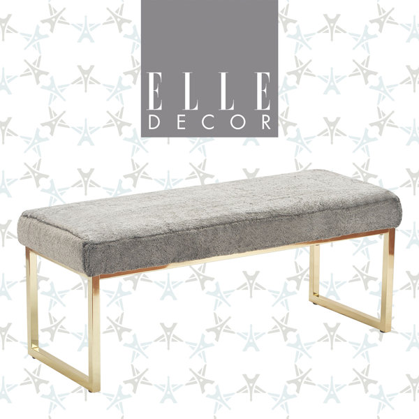Elle Decor Giselle Modern Entryway Bench | Wayfair