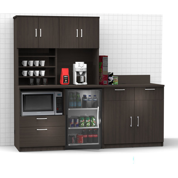 Breaktime Buffet Sideboard Kitchen Break Room Lunch Coffee Kitchenette ...
