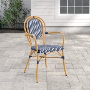 Sand & Stable Pim Patio Dining Arm Chair & Reviews | Wayfair