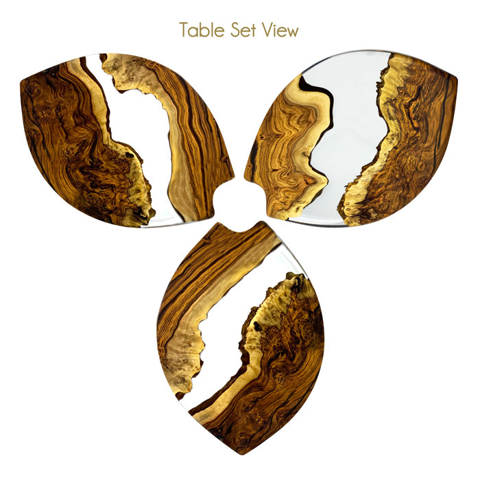 Arditi Collection Solid Wood Abstract Coffee Table | Perigold