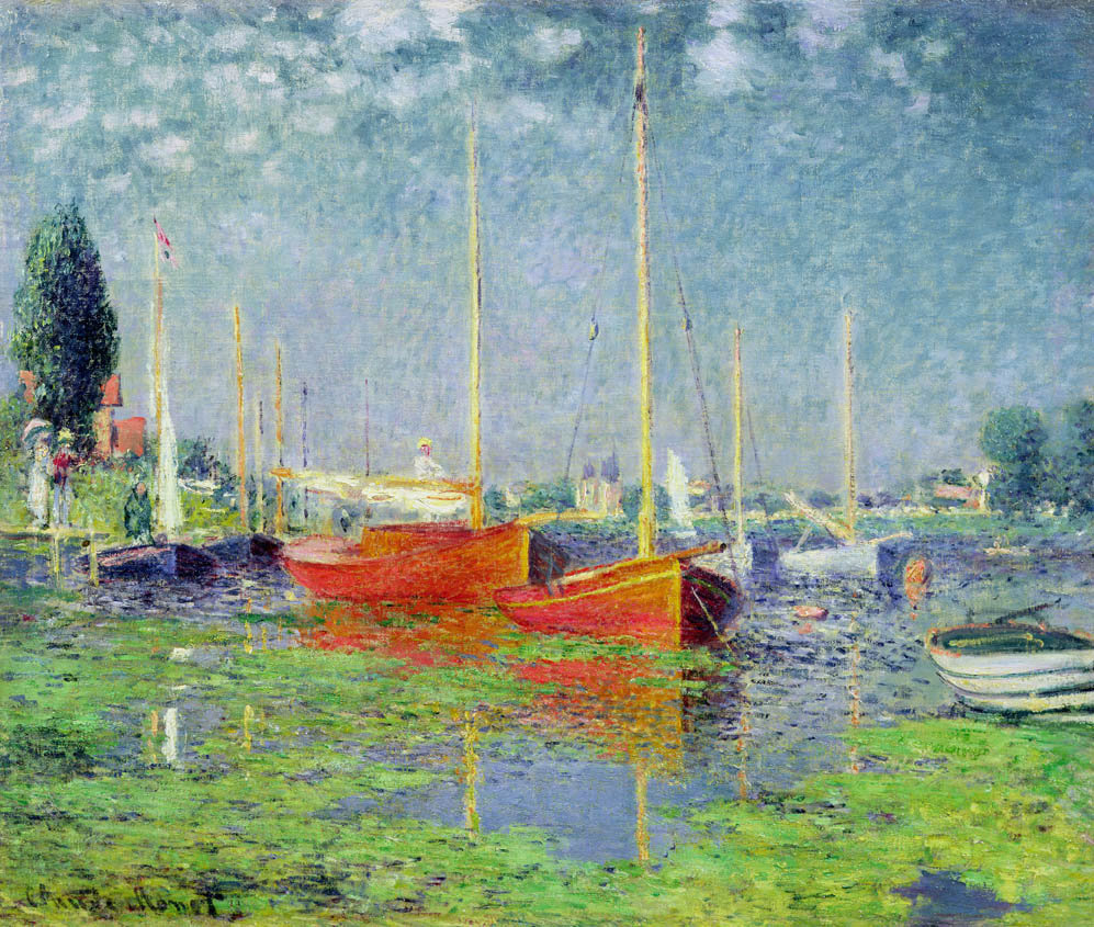 Breakwater Bay Monet Argenteuil (1872) Wall Decal | Wayfair