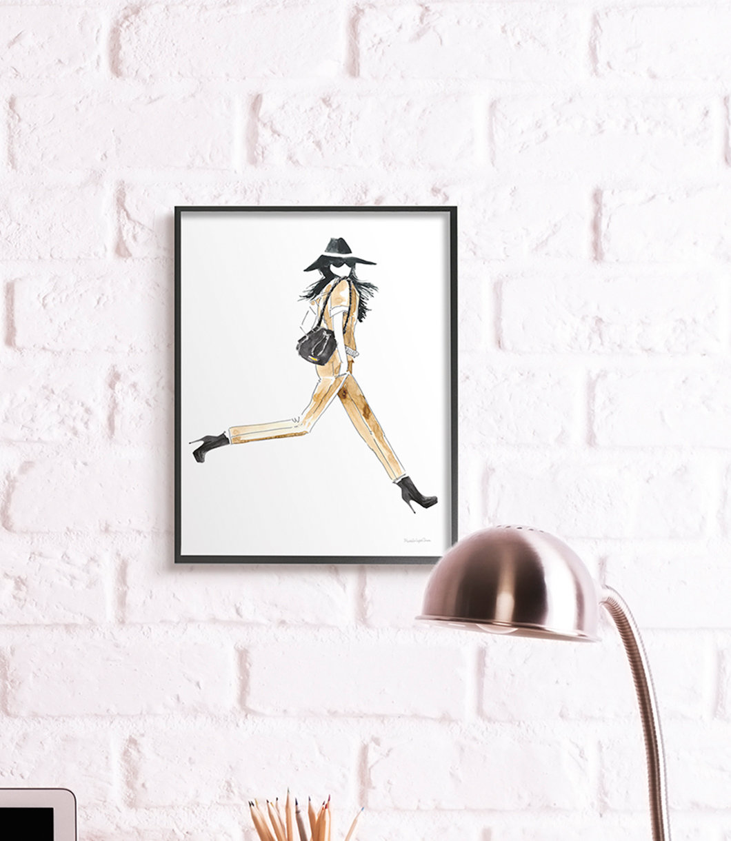 Mercer41 High Profile Fashion Female Glam Walking Pose by Mercedes ...