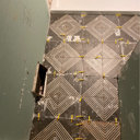 Merola Tile Kings Rombos Night 18" x 18" Ceramic Patterned Wall & Floor ...