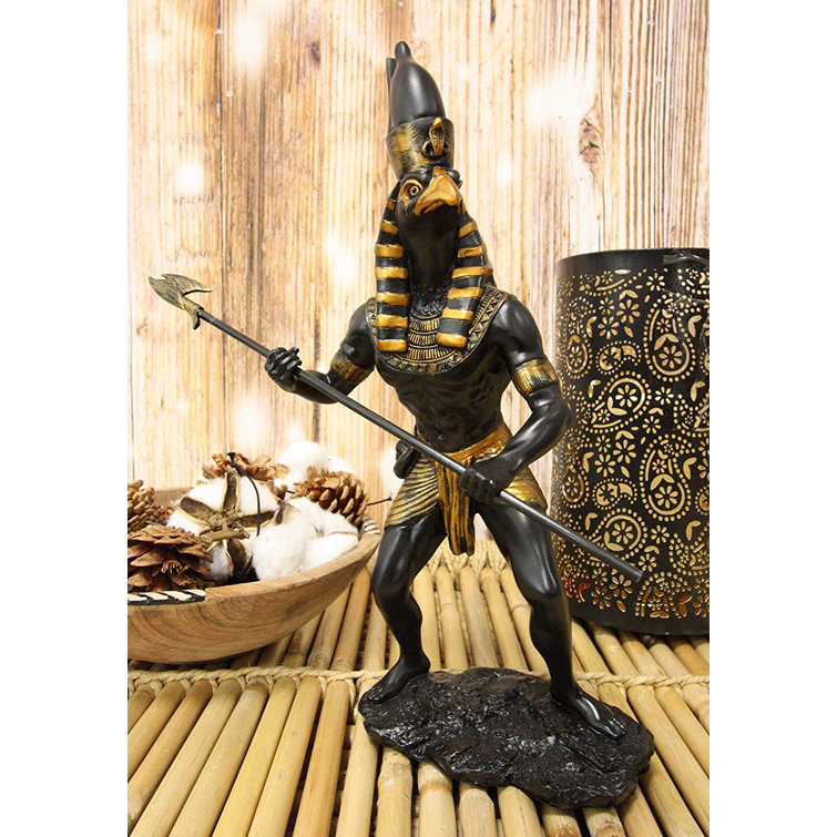 Dakota Fields Goodhill Egyptian Mythology God Horus Ra with Pschent and ...
