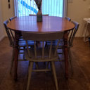 Wade Logan® Mitton Solid Wood Windsor Back Side Chair in Neutral Gray ...