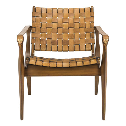 Luxury Genuine Leather Accent Chairs | Perigold
