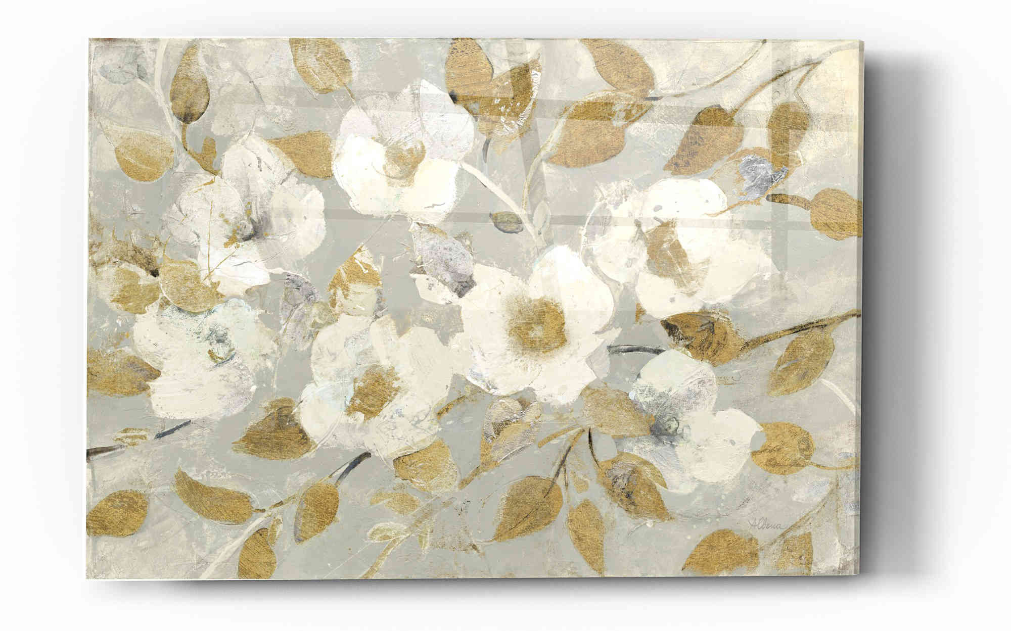 Winston Porter Fading Spring Gray And Gold Fading Spring Gray And Gold ...