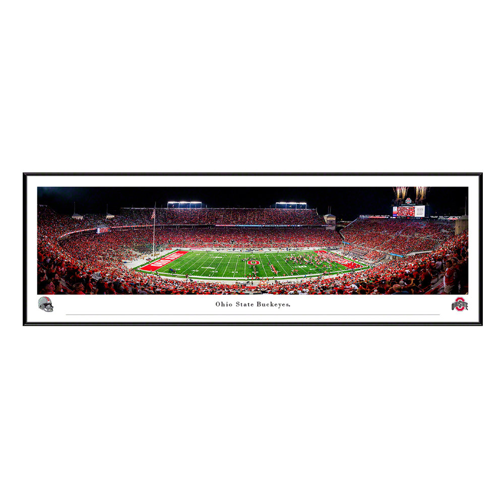 BlakewayPanoramas Ohio State Buckeyes by James Blakeway - Picture Frame ...