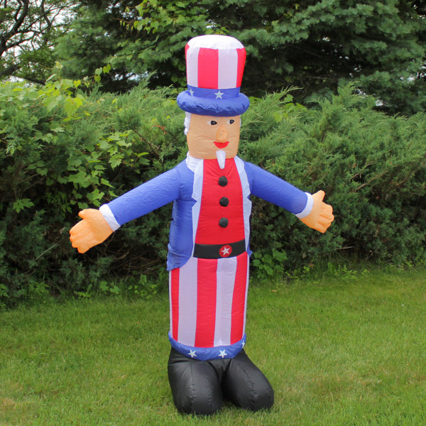 Northlight Inflatable Standing Uncle Sam Decoration - Wayfair Canada