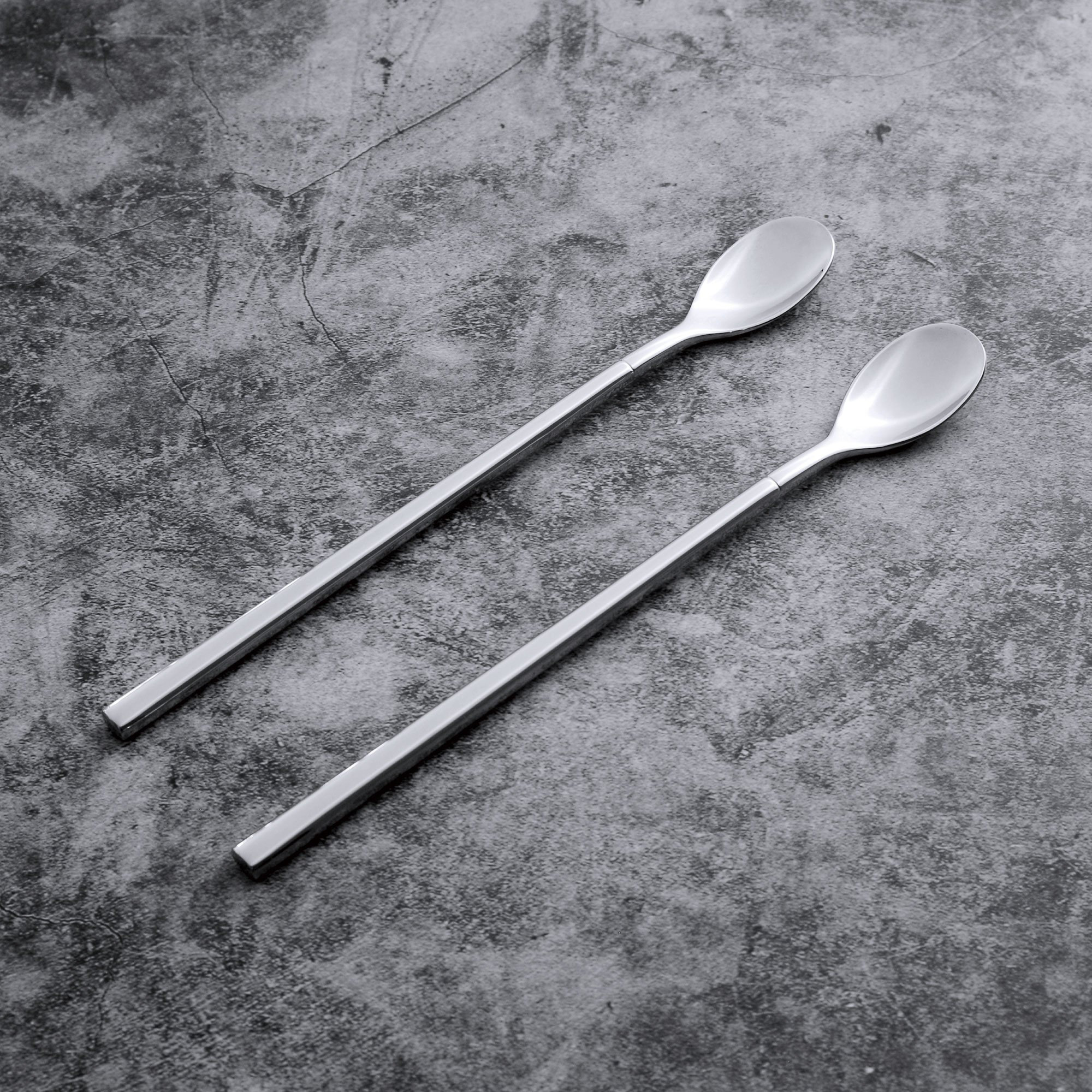 Prep & Savour Stainless Steel Iced Beverage Spoon & Reviews | Wayfair