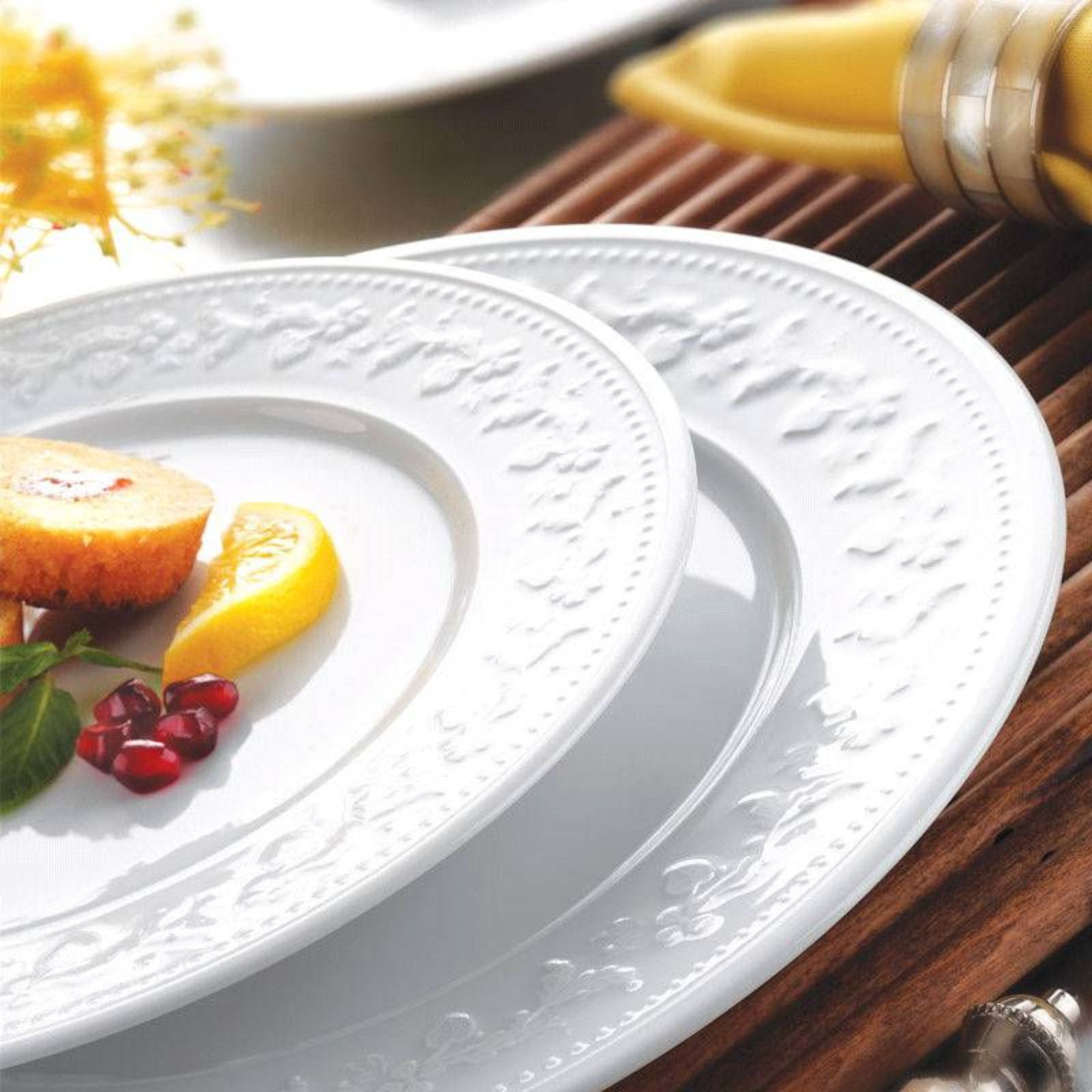 East Urban Home Porcelain China Dinnerware - Set of 24 | Wayfair