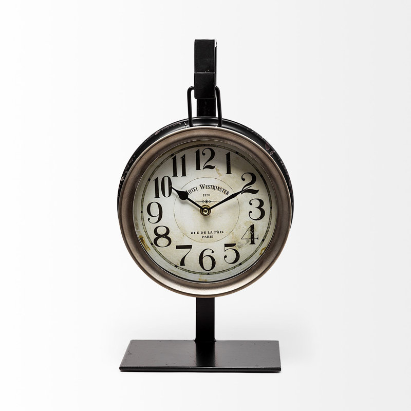Charlton Home® Table Clock & Reviews | Wayfair