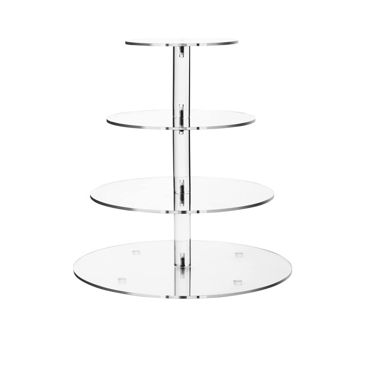 O-home Acrylic Tiered Stand | Wayfair