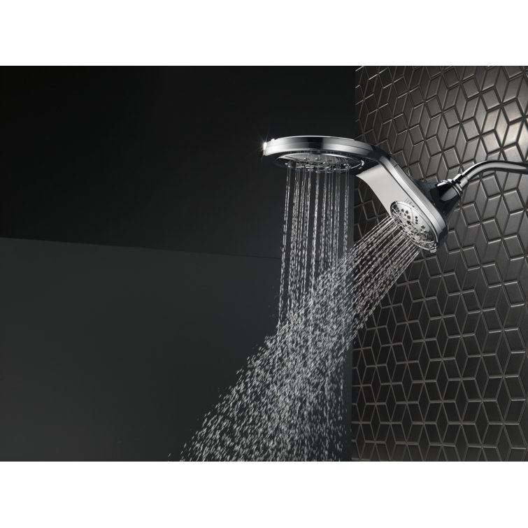 Delta Multi Function Dual Shower Head with TouchClean & Reviews | Wayfair