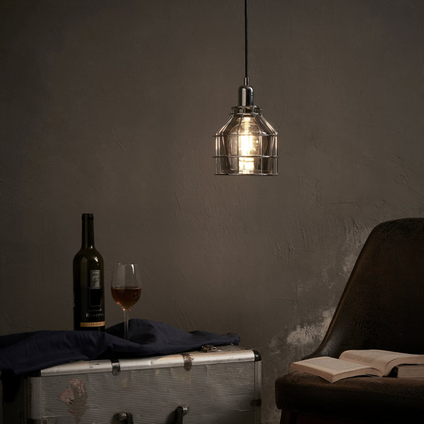 Teamson Home Bellezza 1 - Light Single Bell LED Pendant - Wayfair Canada