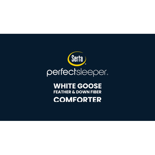 Serta Sleep Accessories Winter Down & Feather Blend Comforter & Reviews ...