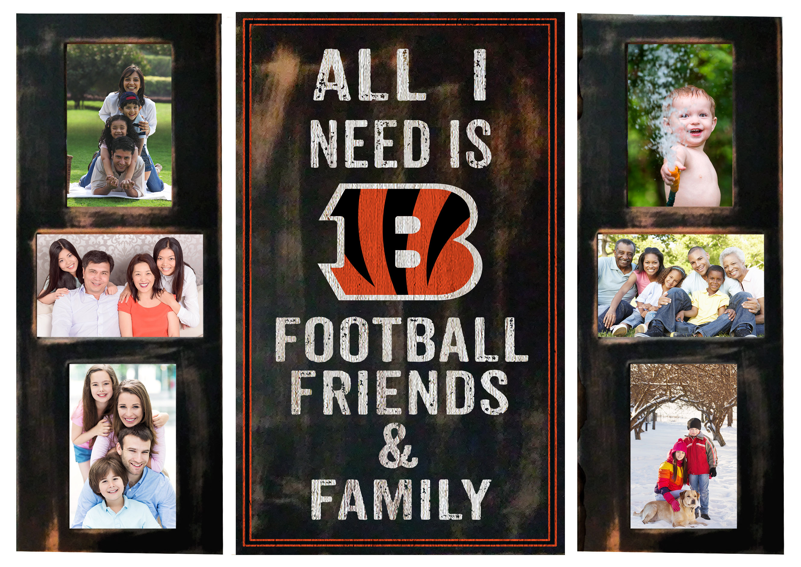 Fan Creations NFL Wood Picture Frame & Reviews | Wayfair