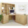 Ebern Designs Brelynn 5 Piece L-Shape Computer Desk Office Set with ...