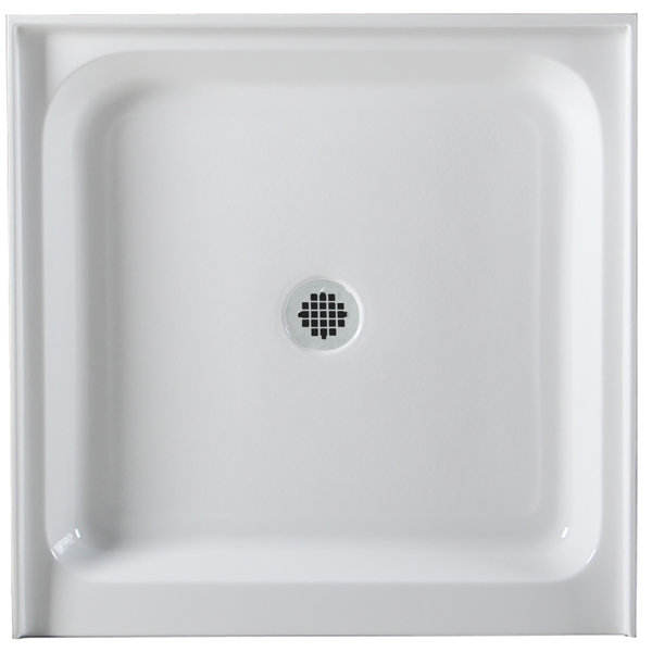 Westbrass 36" W x 36" D Single Shower Base | Wayfair