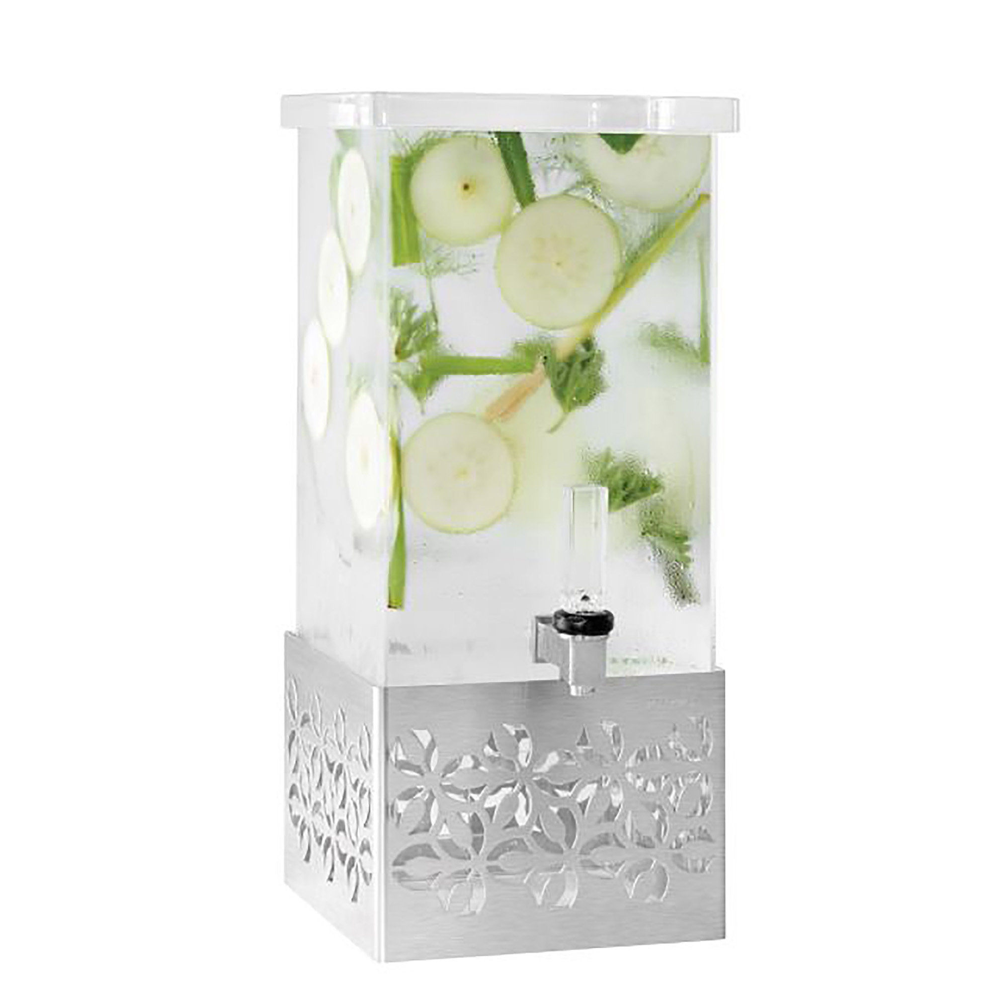 Rosseto® Iristm Rectangle Acrylic 128 Oz. Beverage Dispenser | Wayfair