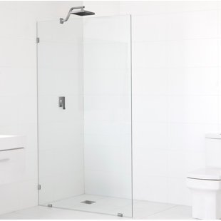 Fixed Shower Glass Panel | Wayfair