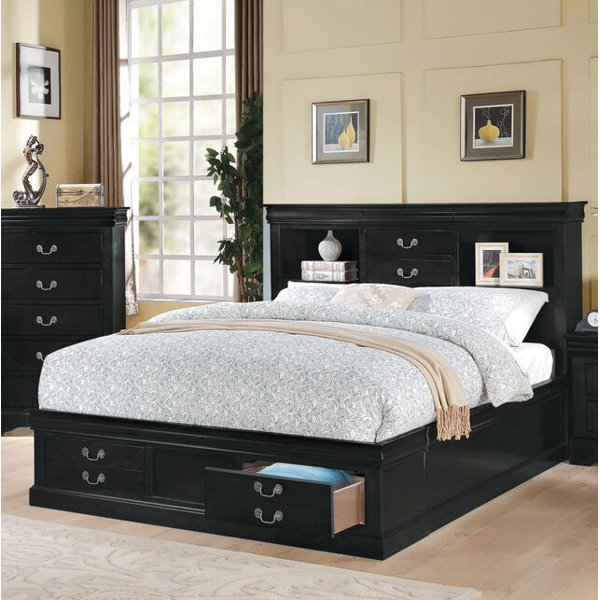 Darby Home Co Covertt Solid Wood Storage Bed | Wayfair