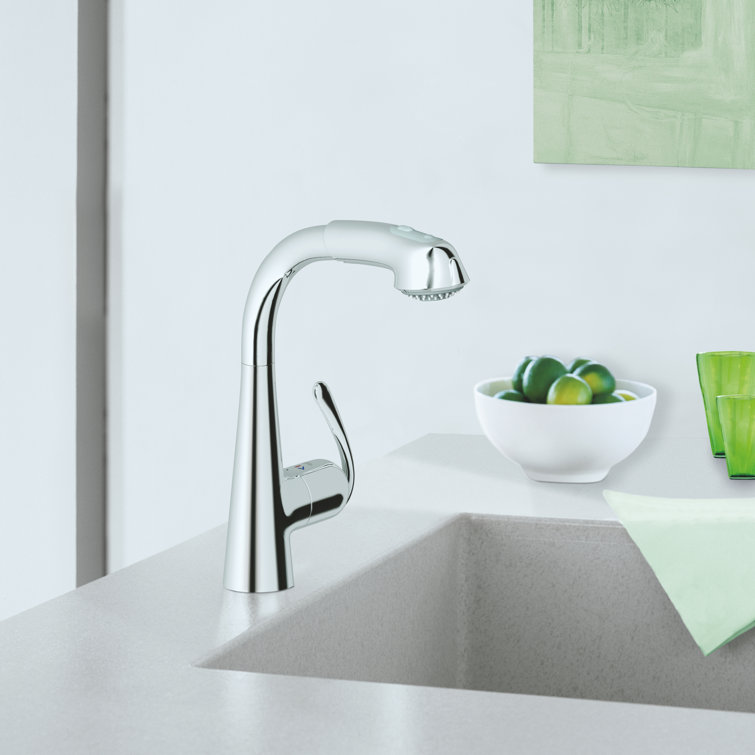 GROHE Ladylux Zedra Pull Out Touch Hot and Cold Water Dispensers With ...