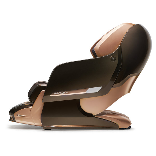 Bodyfriend Genuine Leather Power Reclining Heated Massage Chair | Wayfair