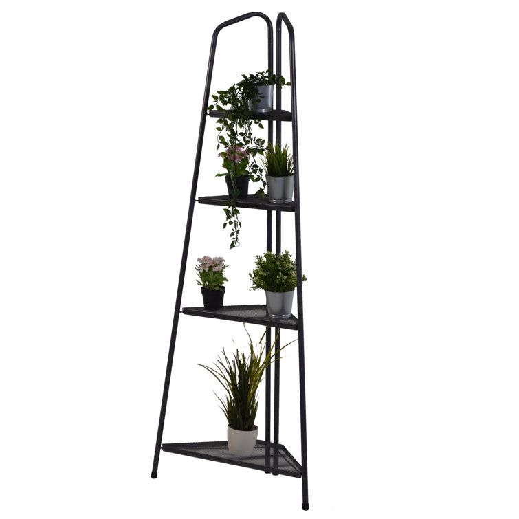 Dakota Fields Aquan Triangular Corner Plant Stand | Wayfair.co.uk