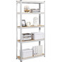 17 Stories 71" H x 35.5" W x 12" D Heavy Duty Steel Shelving Unit ...