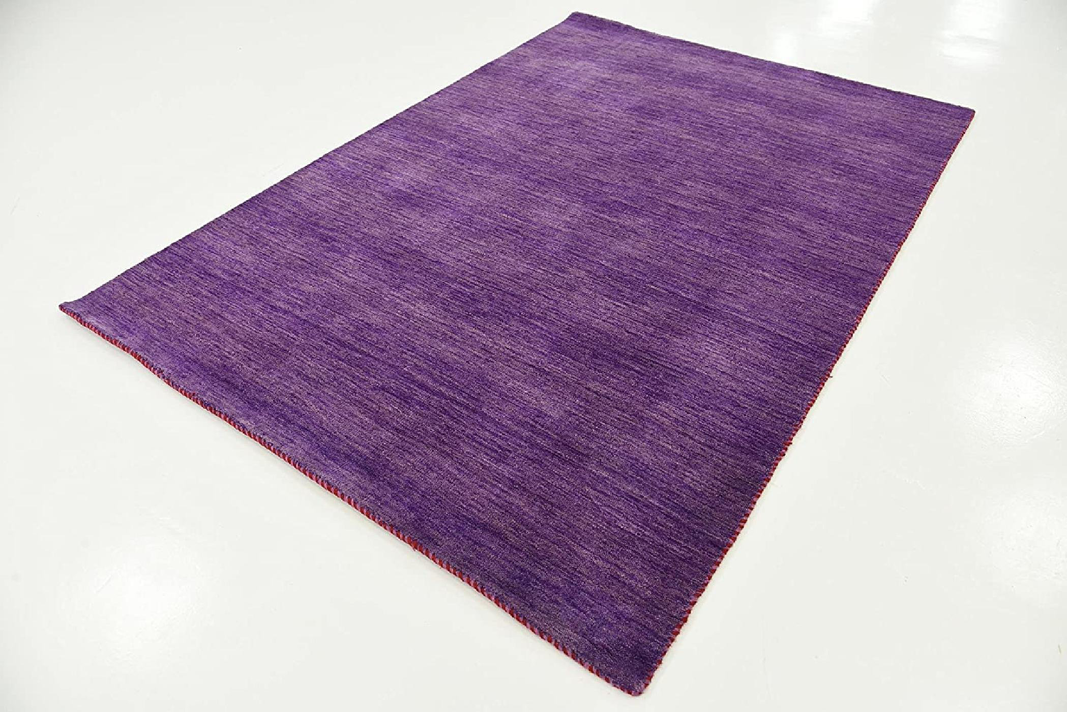 Eider & Ivory™ Pawhuska Performance Purple/Gray Rug | Wayfair