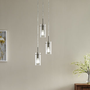 Wayfair | 3 Light Cluster Pendant Lighting You'll Love in 2022