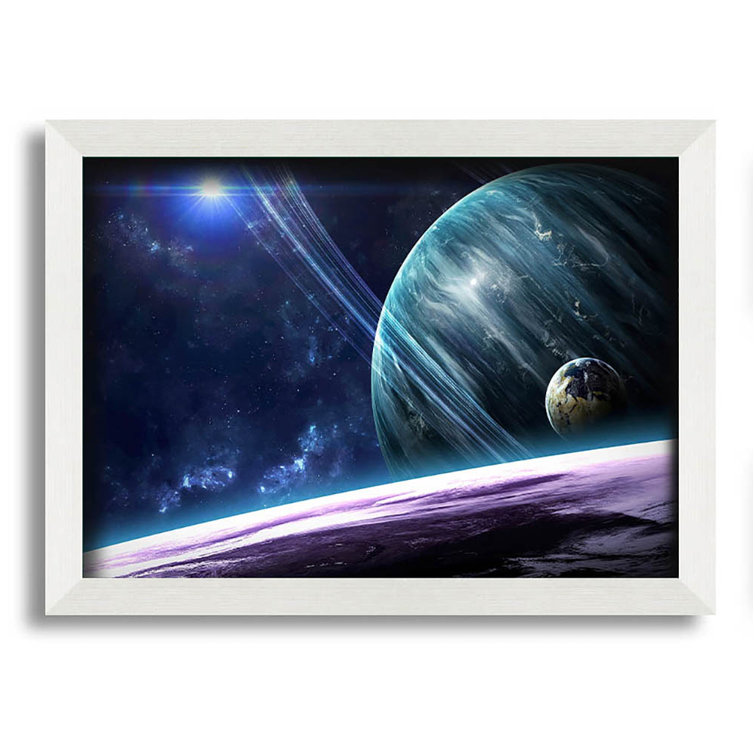 Metro Lane Stunning Planets In The Solar System - Single Picture Frame ...