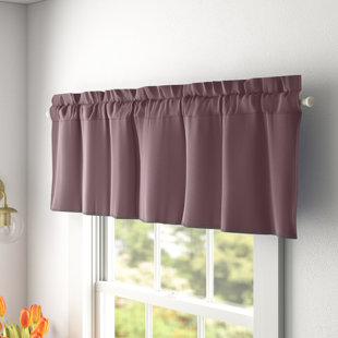 Wayfair | Purple Valances & Kitchen Curtains You'll Love in 2022
