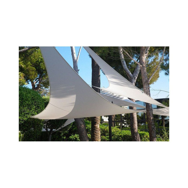 Dakota Fields Ajayceon 4m x 4m Triangle Shade Sail | Wayfair.co.uk