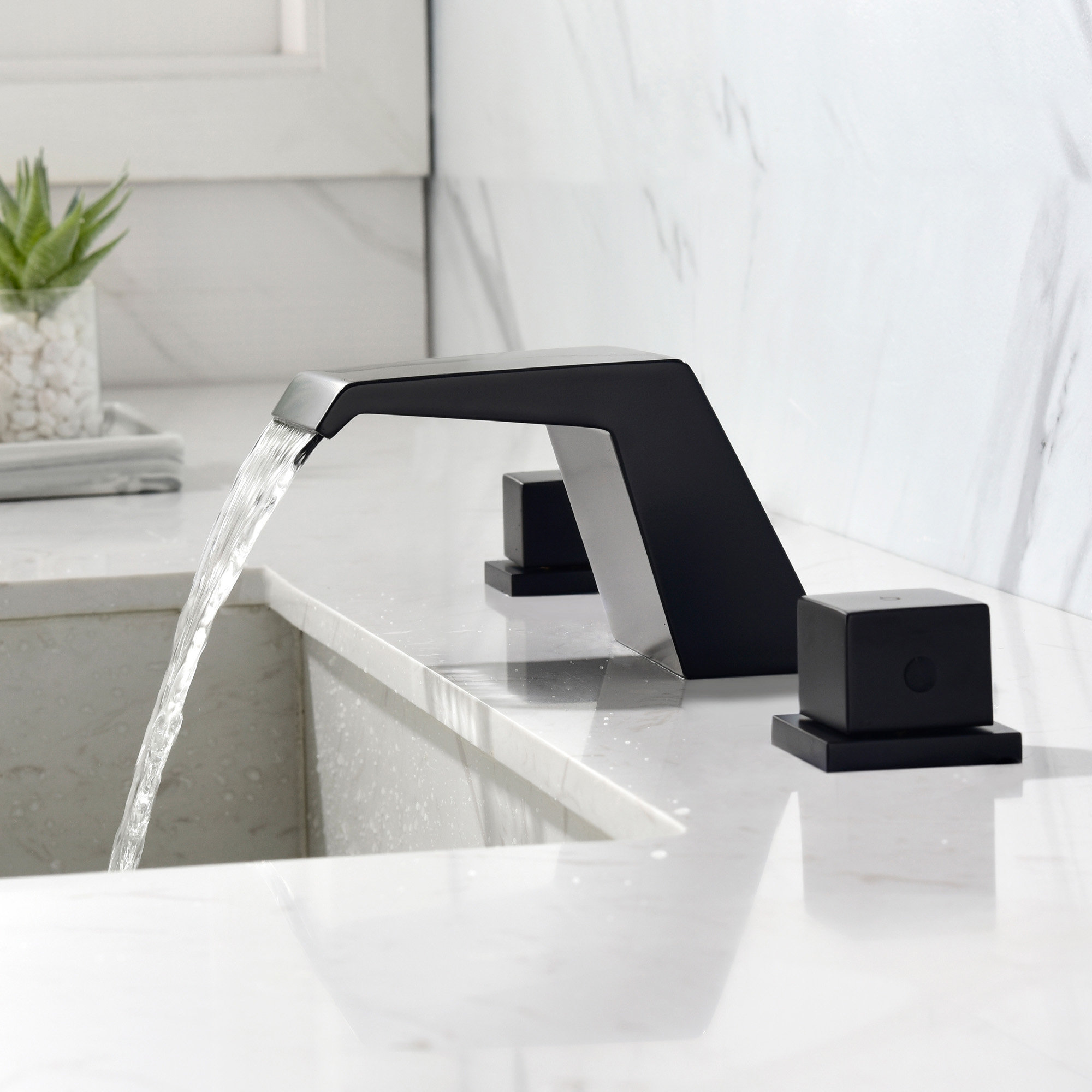 SHAMANDA Widespread Bathroom Faucet | Wayfair