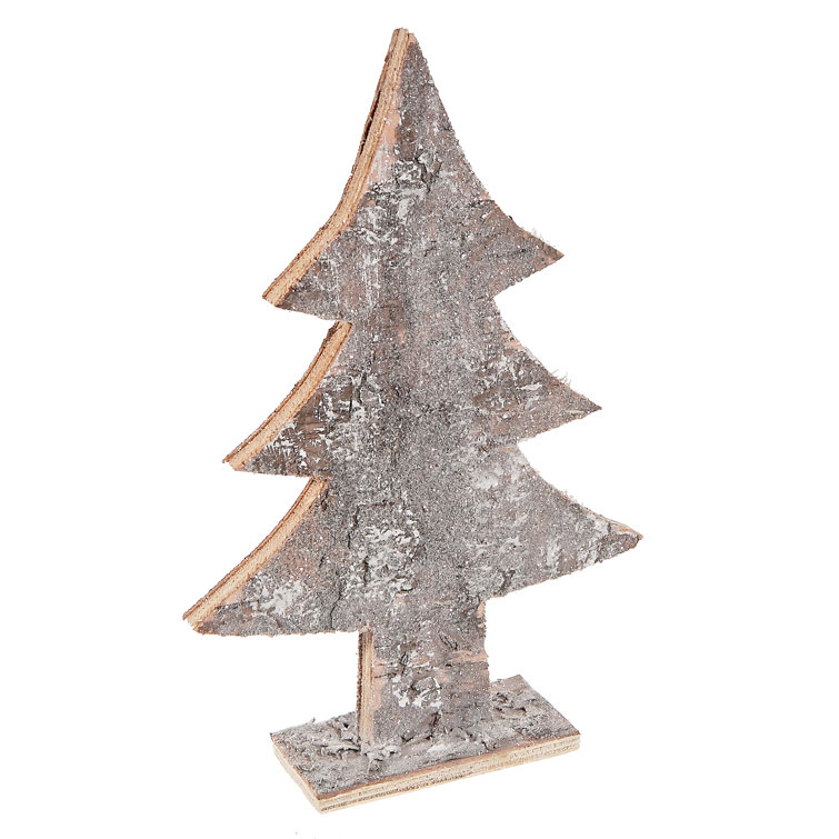Millwood Pines Wooden Flat Tree Stand | Wayfair.ca