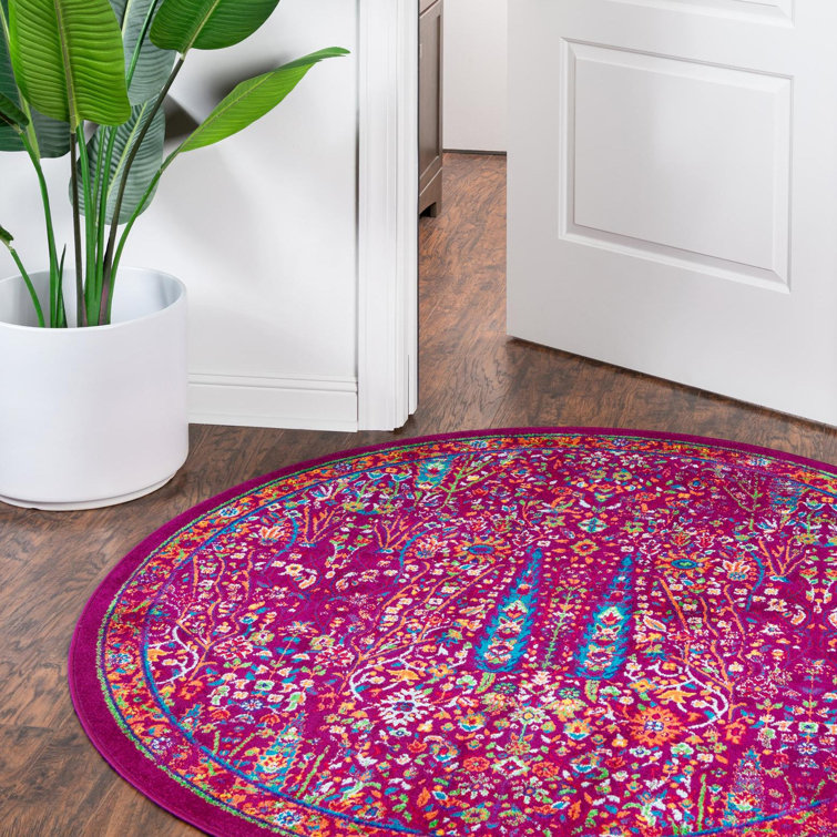 Langley Street Performance Pink Rug | Wayfair