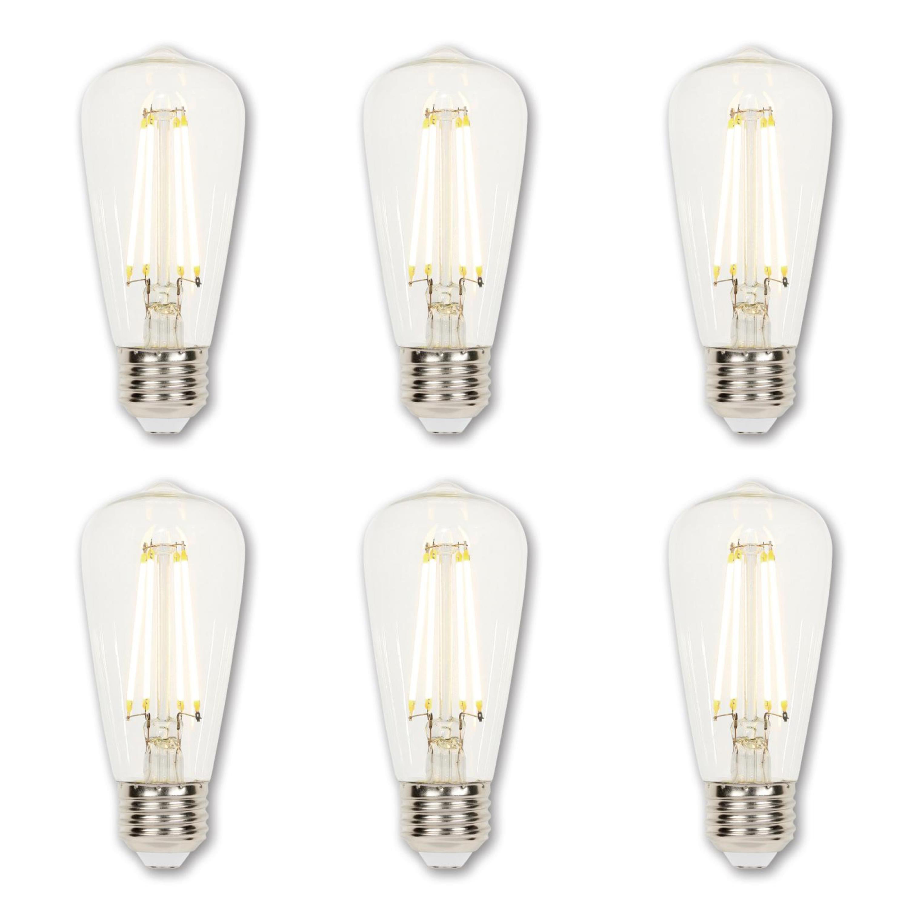 Westinghouse Lighting 4.5 Watt (40 Watt Equivalent) ST15 LED Dimmable ...