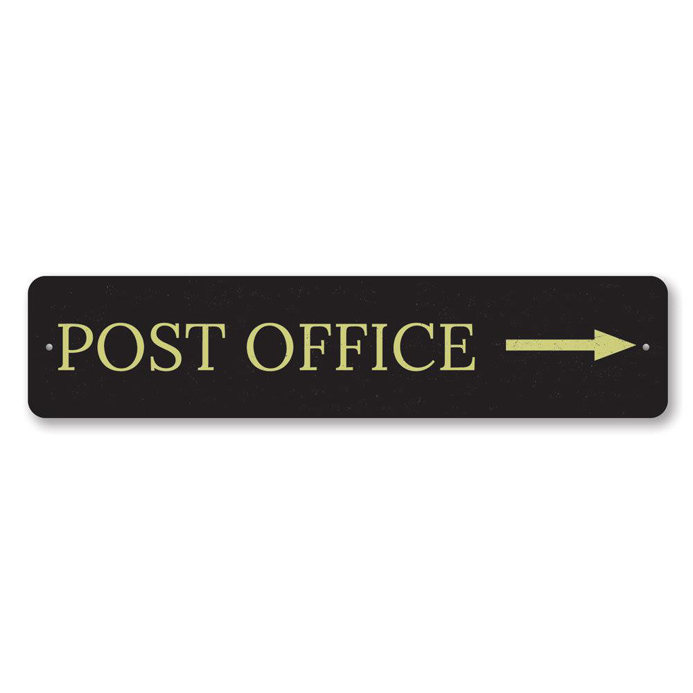 Lizton Sign Shop, Inc Post Office Custom Aluminum Sign | Wayfair