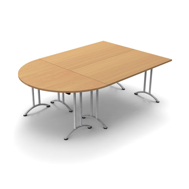 Inbox Zero Half-Round Meeting Table - Wayfair Canada