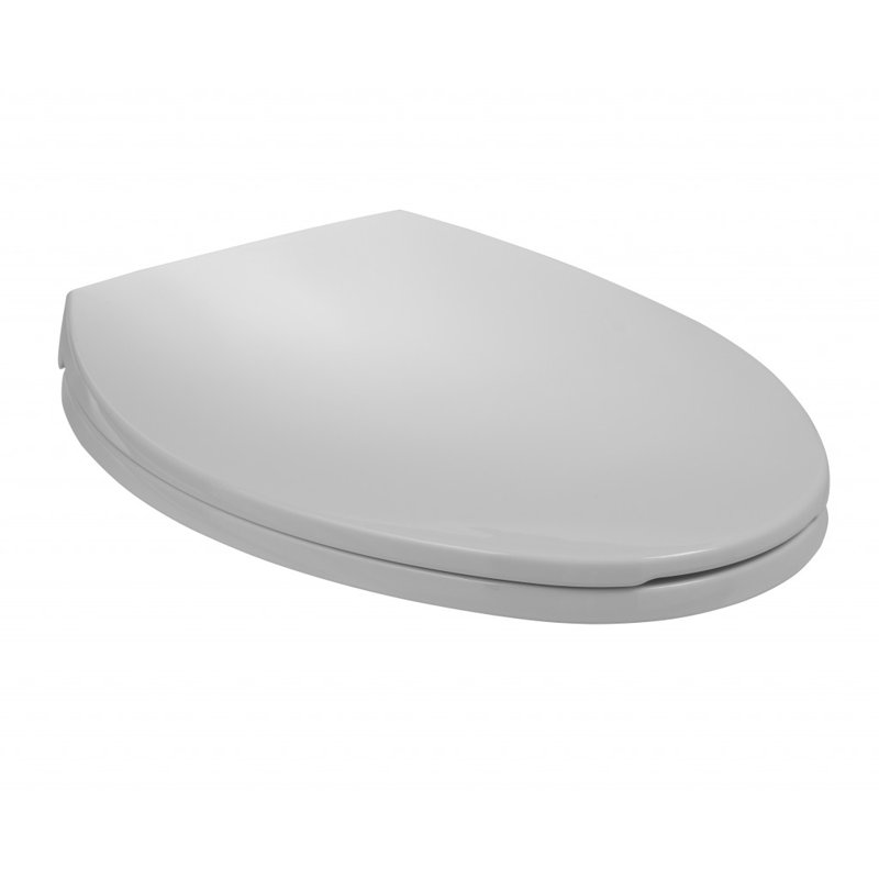 Mansfield SmartClose Elongated Toilet Seat & Reviews | Wayfair
