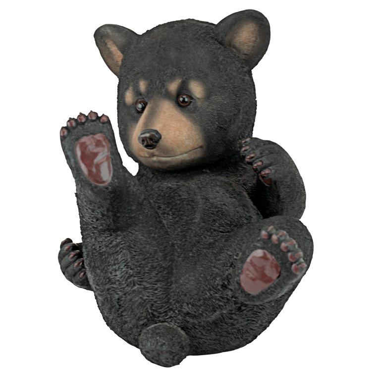 Design Toscano Roly-Poly Bear Cub Statue Rolling Bear & Reviews ...