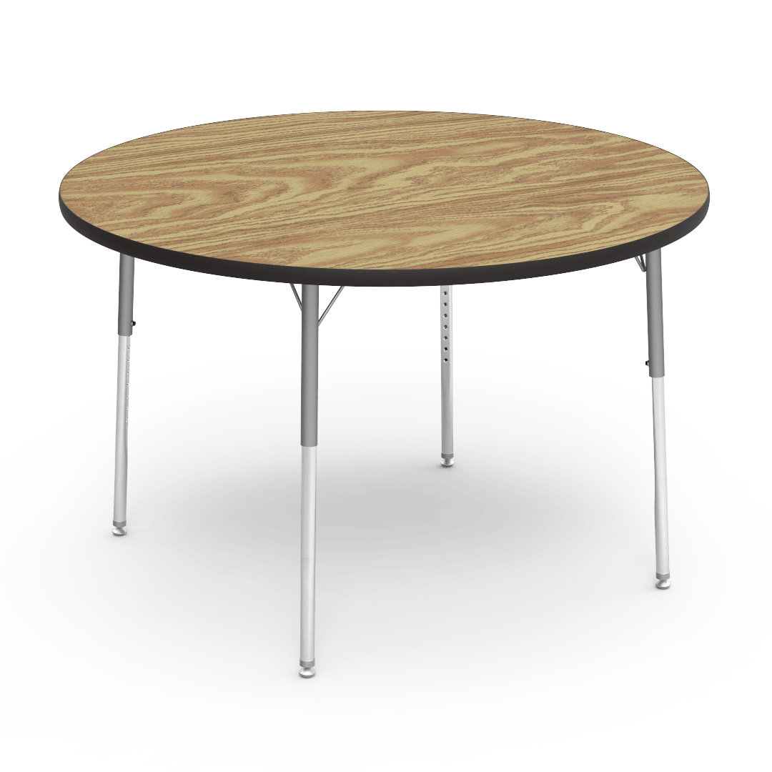 Virco Adjustable Height Circular Activity Table | Wayfair