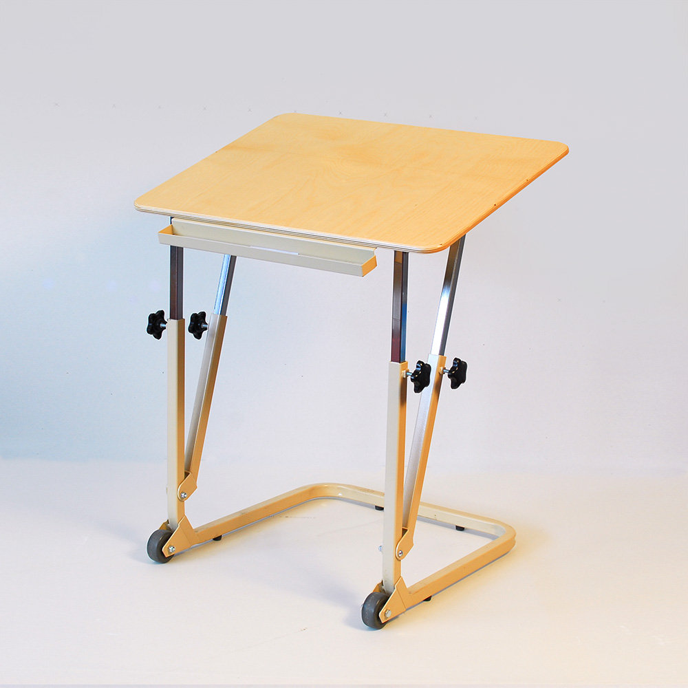 Newman Adaptive AlertDesk Wood Adjustable Height Collaborative Desk ...