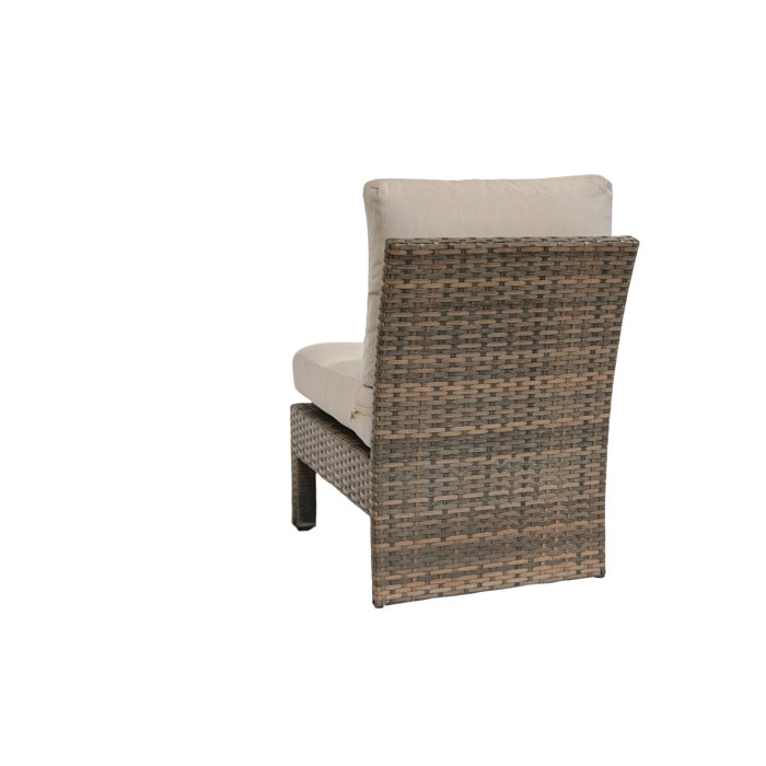 Latitude Run® Outdoor Armless Chairs - 2 Pack & Reviews | Wayfair