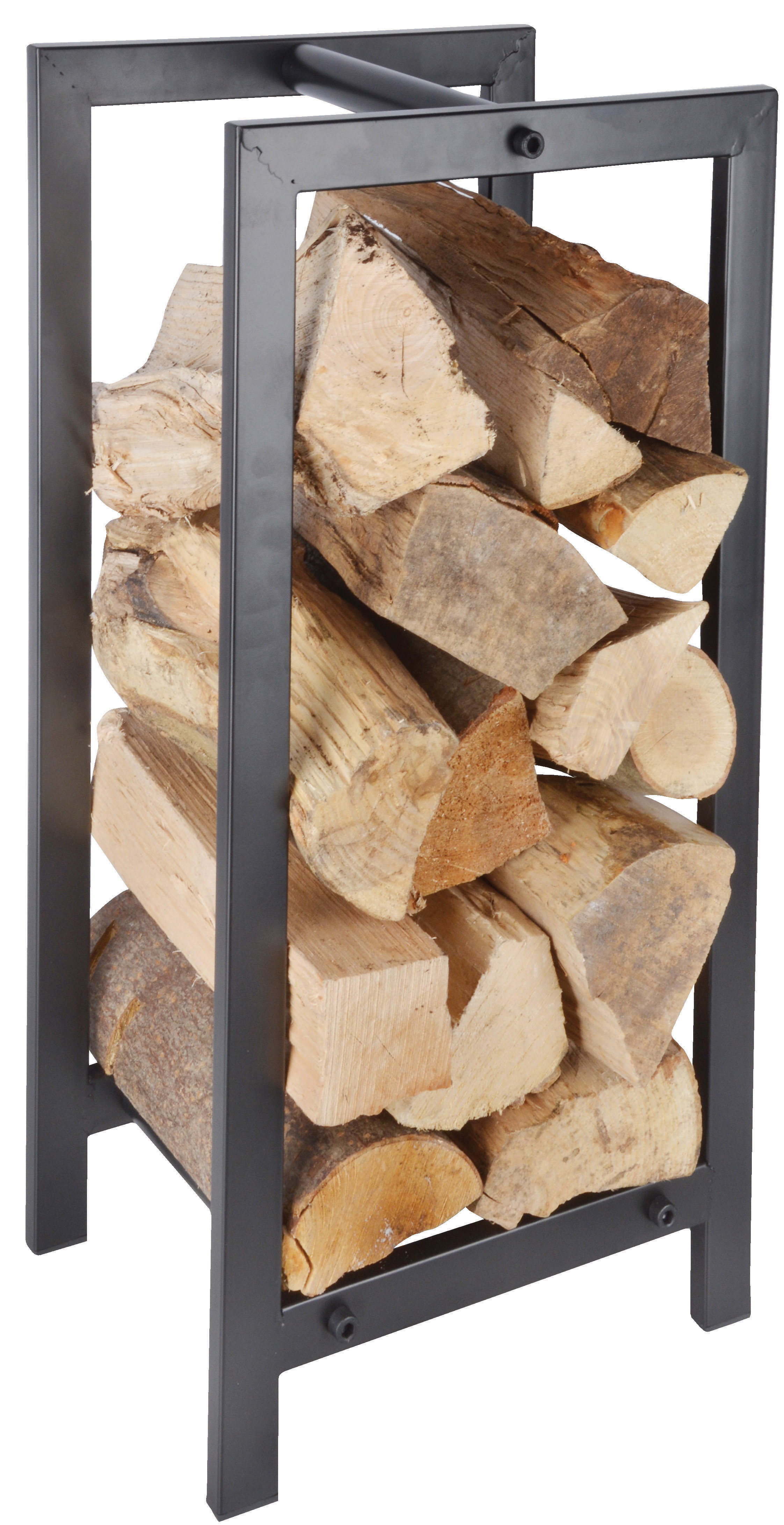 17 Stories Nerbone 11.81'' W Metal Log Rack & Reviews | Wayfair
